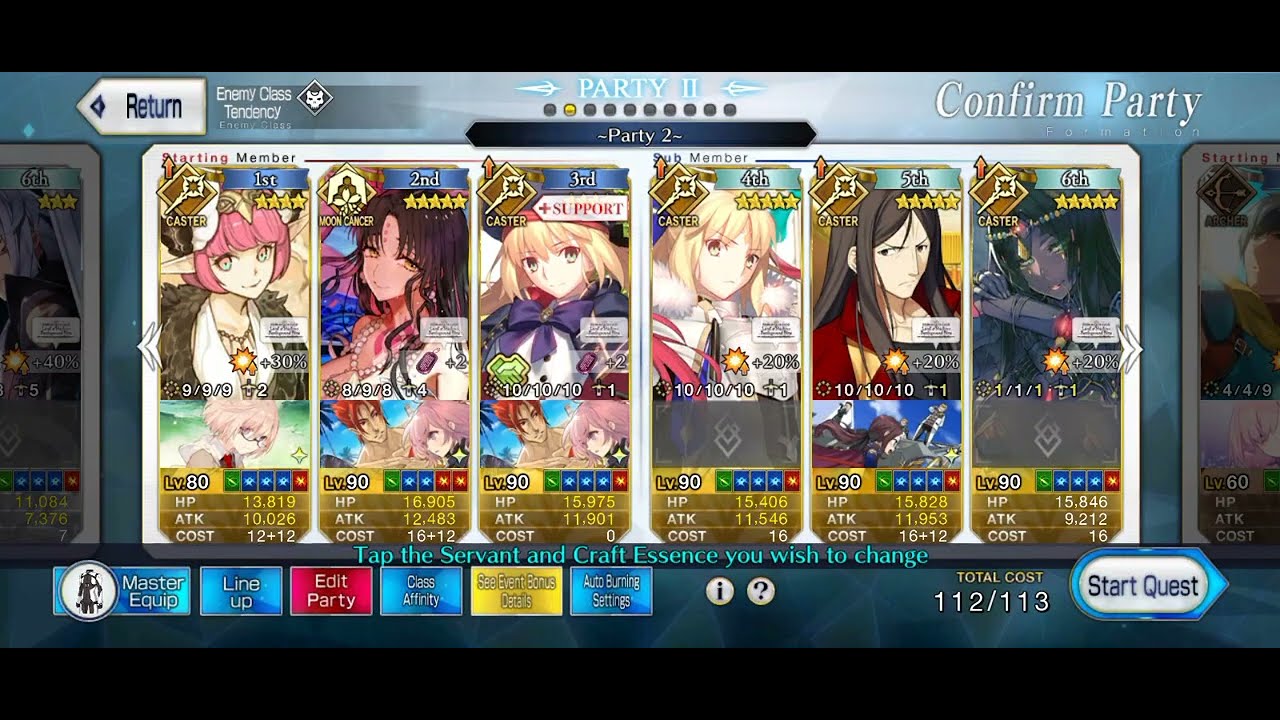 [FGO] Land of Shadows - Term 2 - Legend (Lv. 90+) 3 Turn ft. Circe and ...