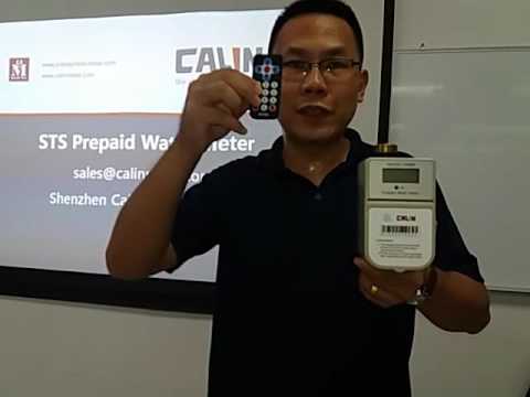 Calin STS Prepaid Water Meter - YouTube