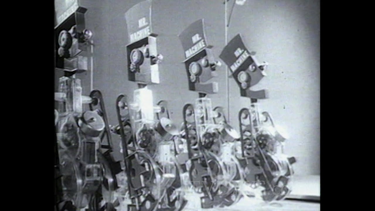 Mr. Machine Ideal Toys - YouTube