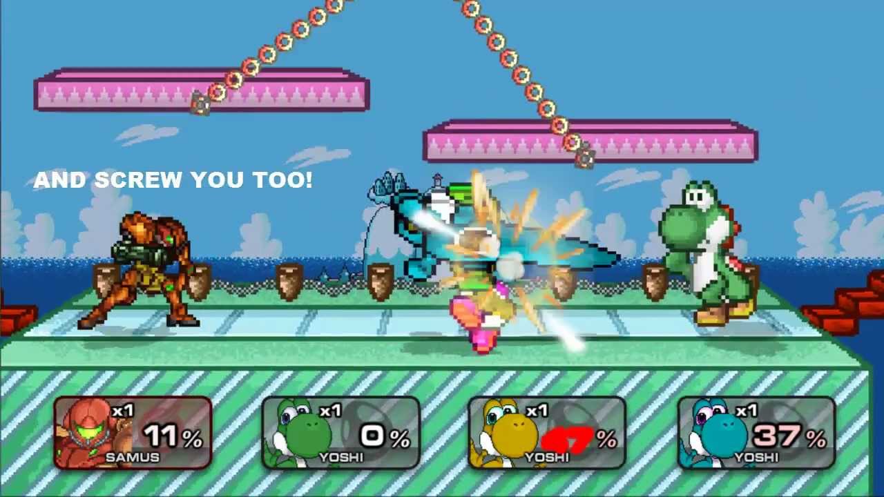 Super Smash Flash 2 v0.9: Event match part 2 (COMPLETE FAILURE) - YouTube