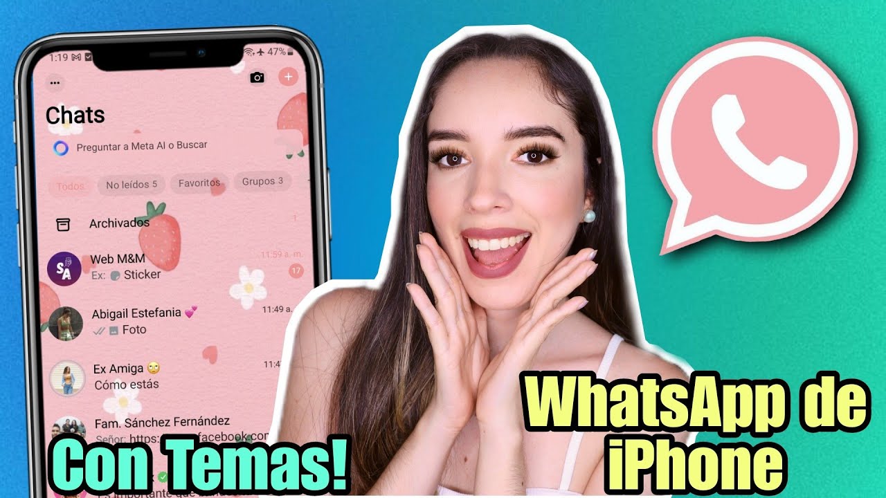 Whatsapp Estilo Iphone en Android 2025📱 ULTIMA VERSIÓN Actualizada Con ...