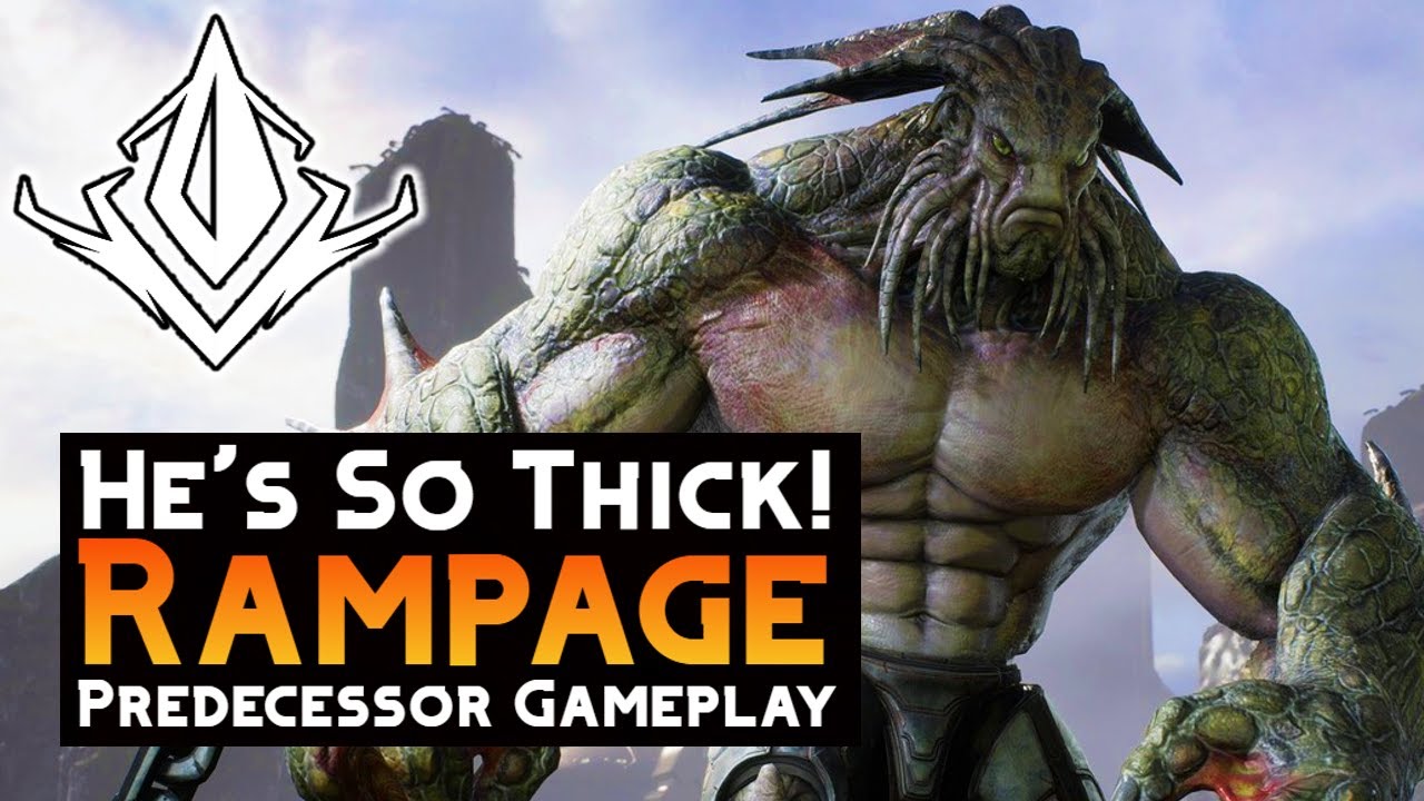 5K HP RAMPAGE BUILD IS TOO FUN - Rampage Jungle | Predecessor - YouTube