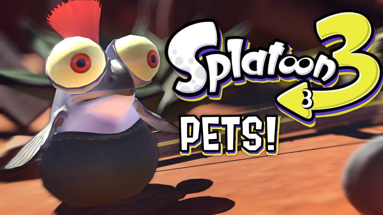 Splatoon 3 PETS?! - YouTube