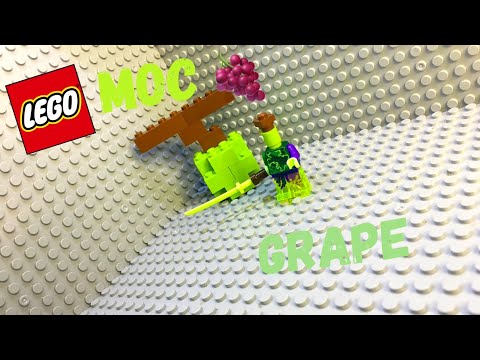 LEGO MOC _ How To Build A Lego Grape 🍇 - YouTube