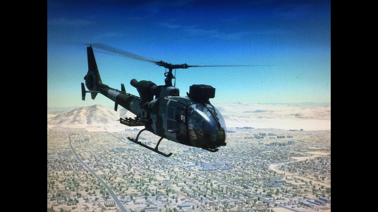 DCS SA342 Gazelle Helicopter - YouTube