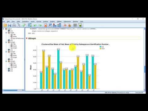 How to save SPSS file - YouTube