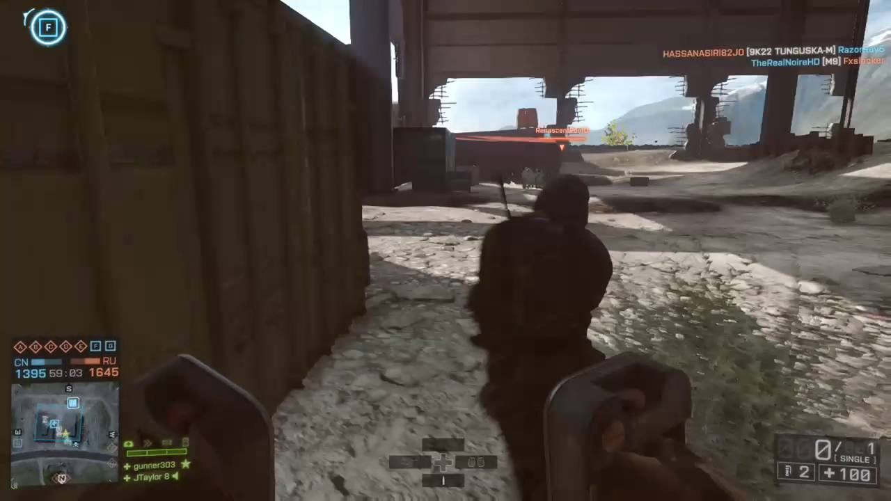 Battlefield 4: Defibrillator Kill on Golmund Railway - YouTube
