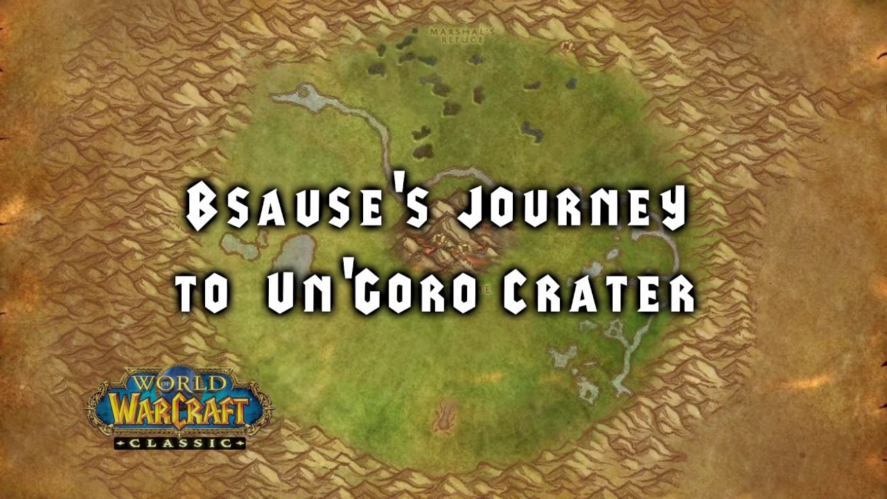Classic WoW: First Journey to Un'Goro Crater! - YouTube