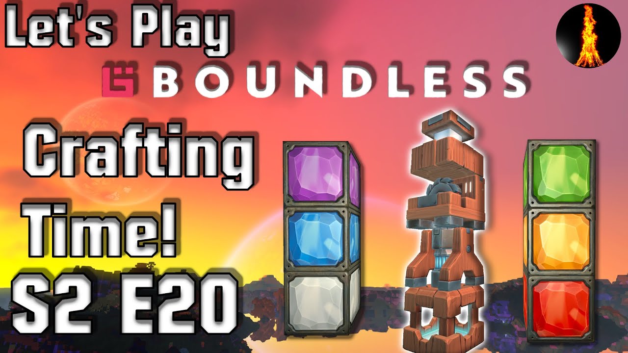 Crafting Time | Let's Play Boundless s2e20 - YouTube