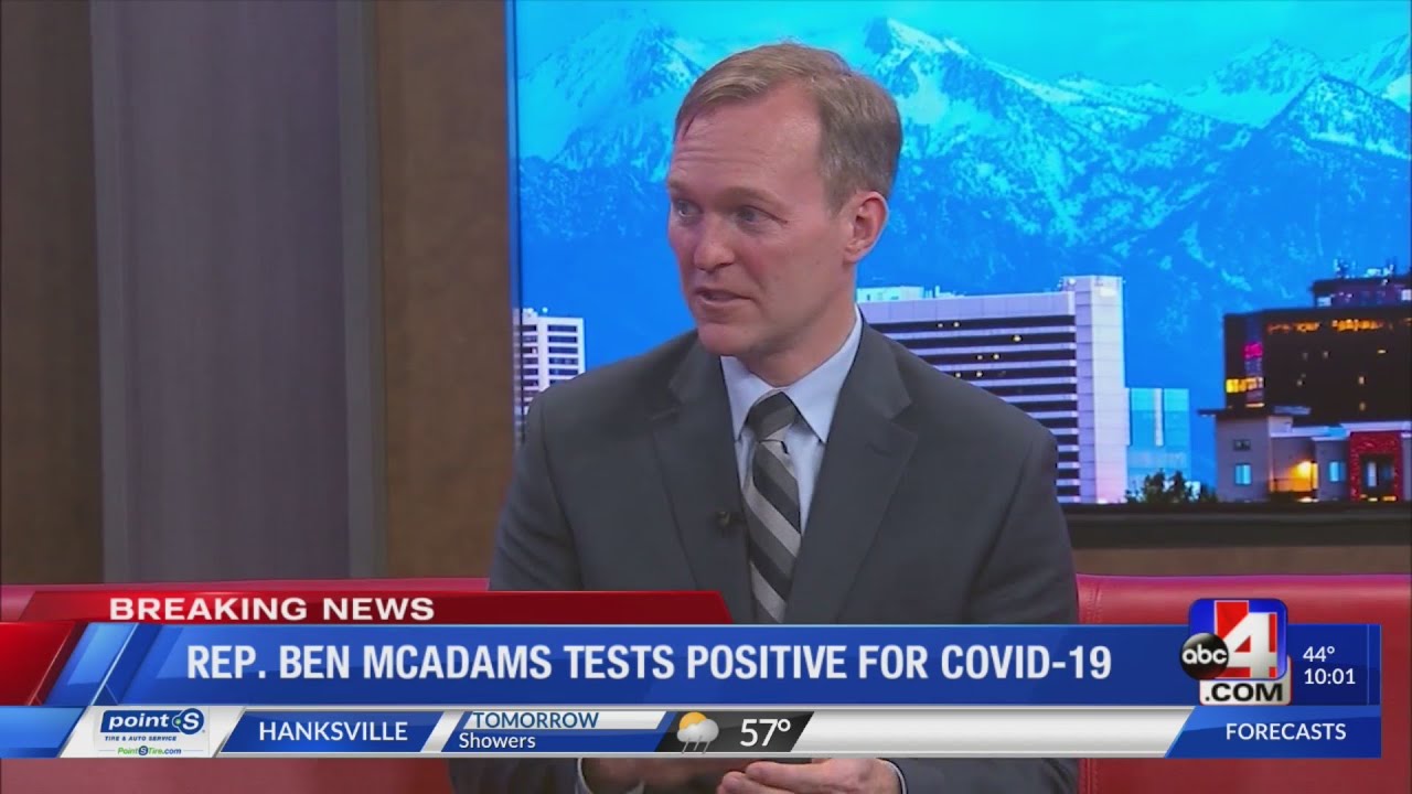 Utah Congressman Ben McAdams tests positive for coronavirus (10 p.m ...