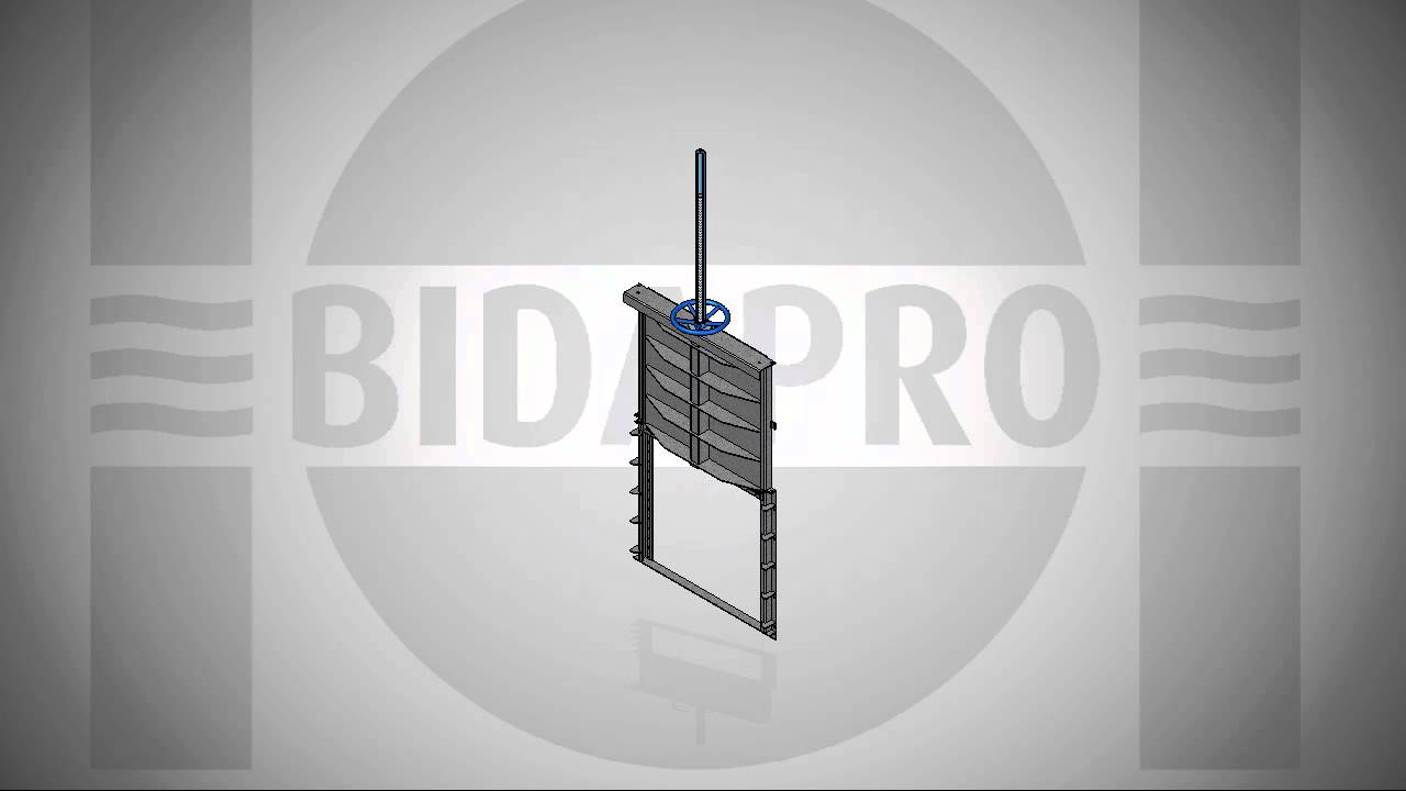 Wall Penstock Rising Spindle - YouTube