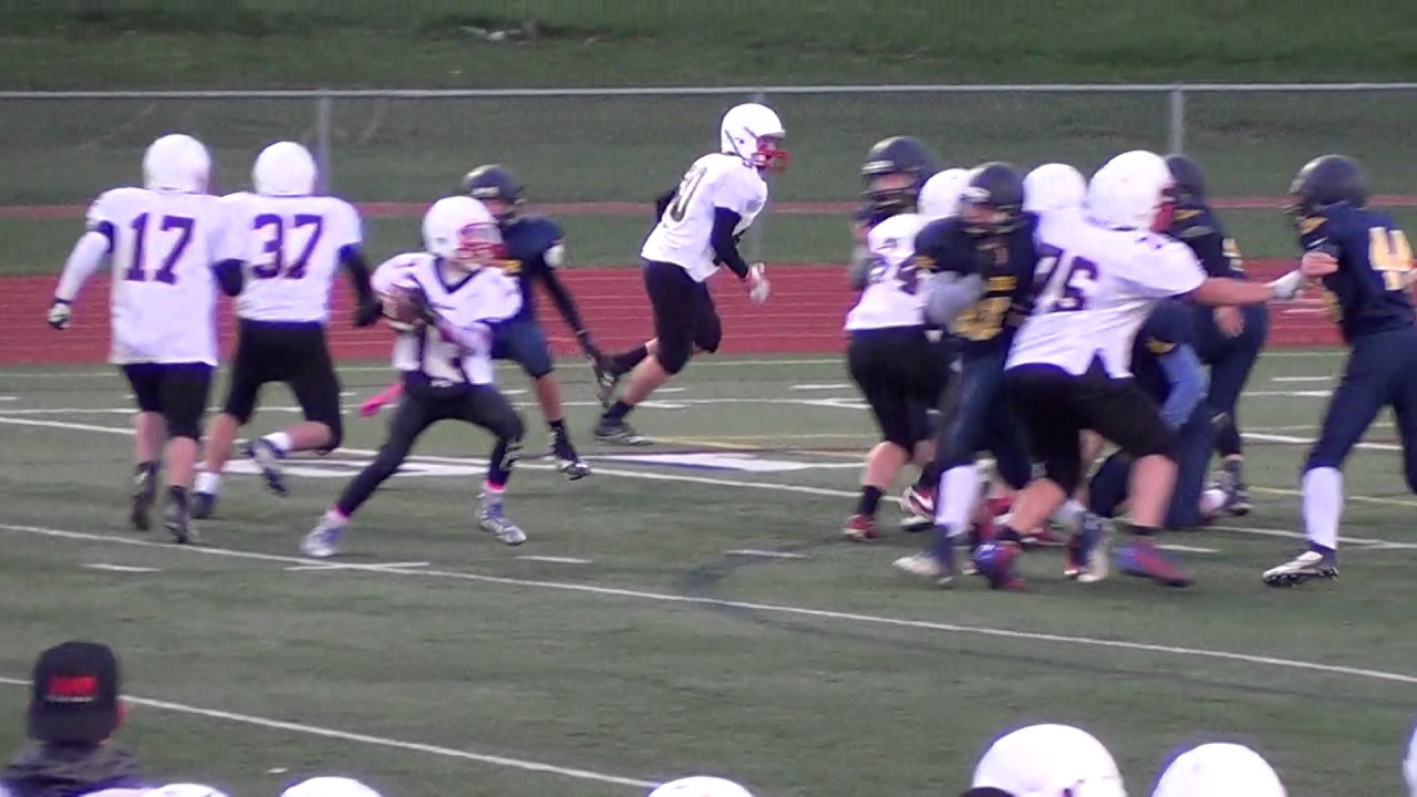 Carter Clark (#87) Scores the TD on a pass from Lando (#13) - YouTube