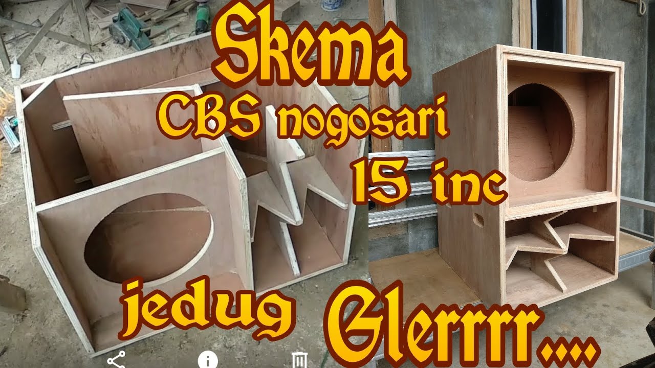 skema box cbs nogosari 15 inc hemat triplek - YouTube