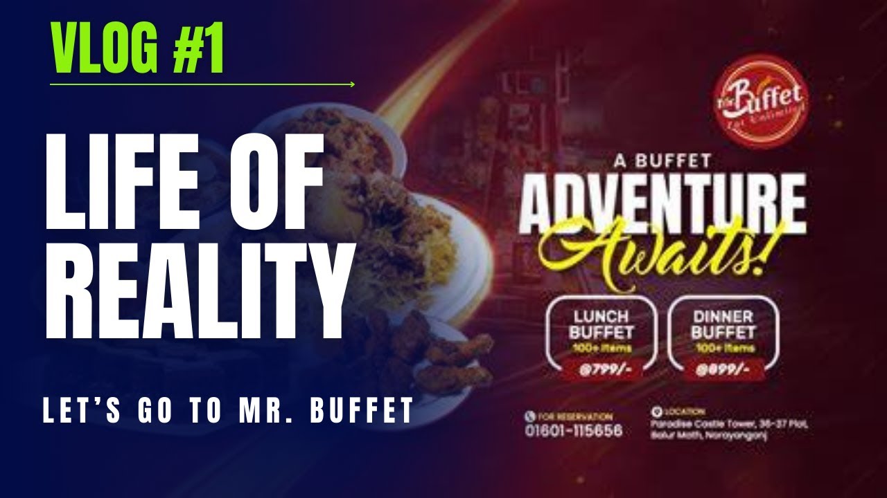 Vlog #1 - Let's go to Mr. Buffet. - YouTube