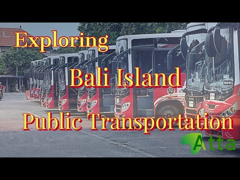 The secret of exploring Bali Island by public transportation - YouTube