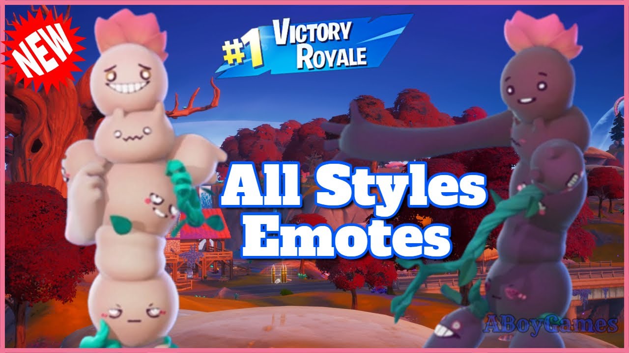 *New* MAD MOCHI SKIN FORTNITE GAMEPLAY Showcase Emotes (No Commentary ...