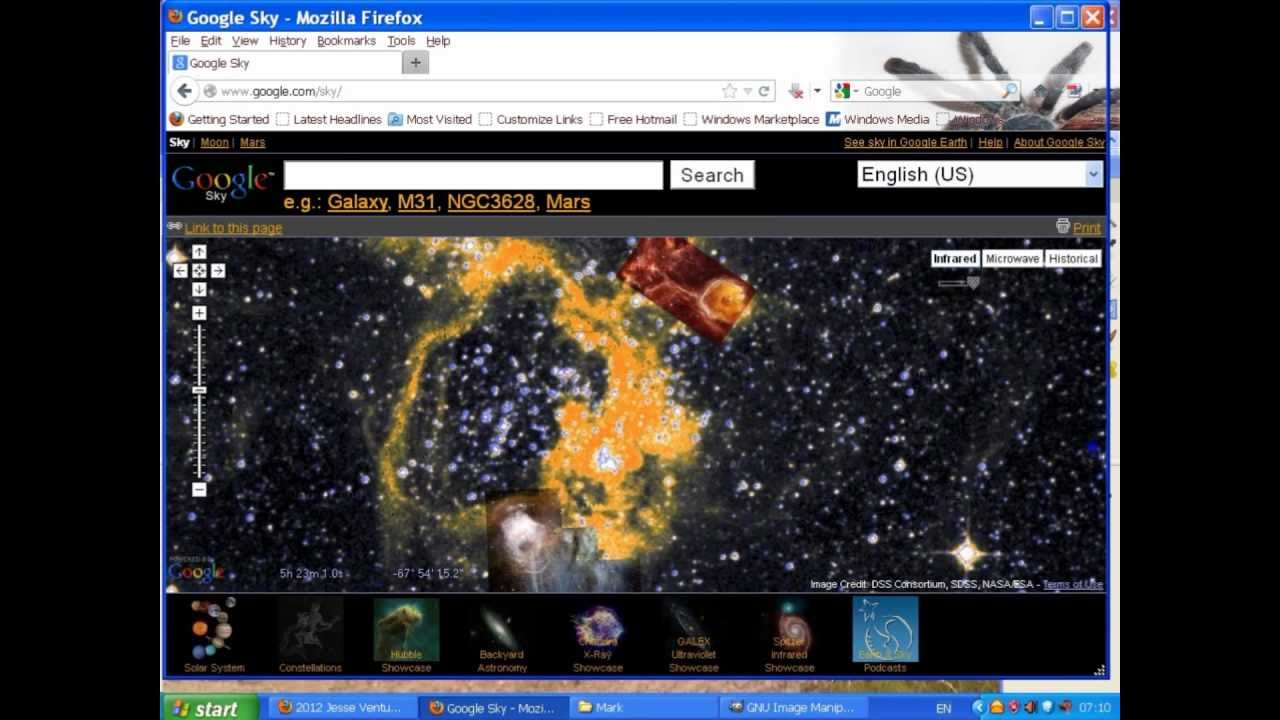 Google sky strange things infrared 2012 2013 part 2 Return of the 9 ...