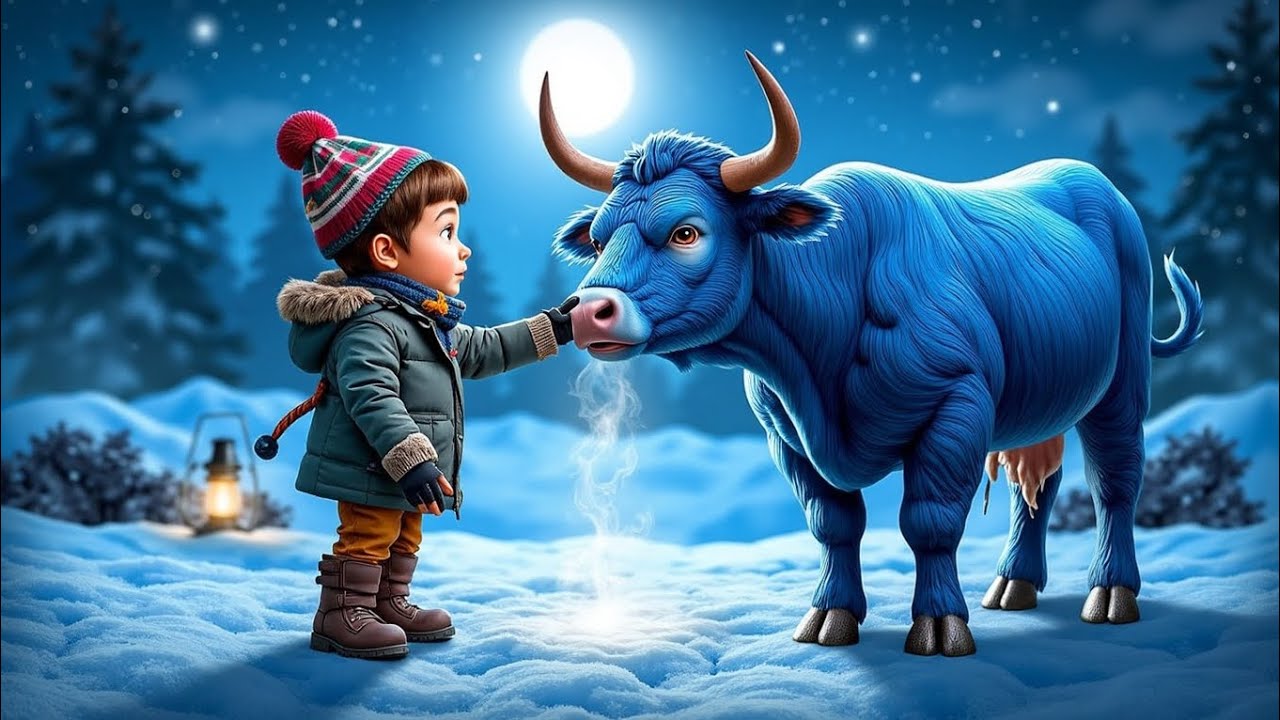 The Magical Blue Cow | A Fun Kids Story About Kindness & Imagination ...