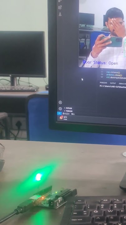 Face recognition door lock 🔐 system using opencv python #python #opencv #matplotlib #arduino ...