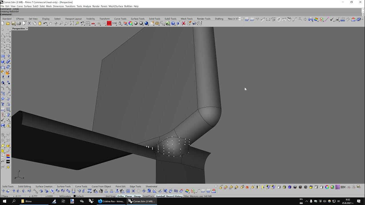 Filling 6-sided holes in Rhino (tutorial 2) - YouTube