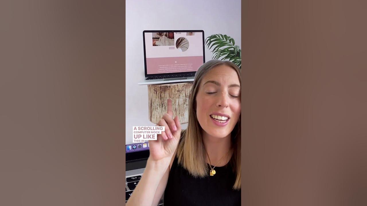 How To Create A Scrolling Website Mockup In Photoshop Youtube