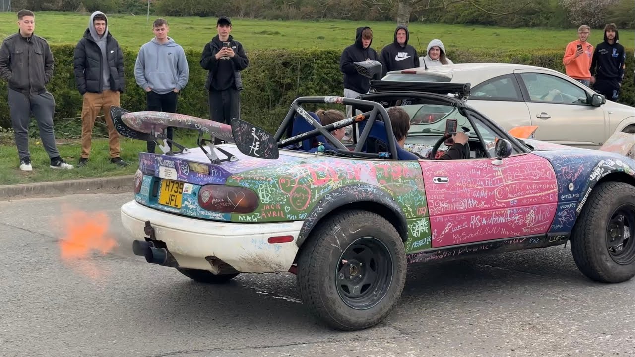 Cars Leaving Japfest 2023 - Part 1 - YouTube