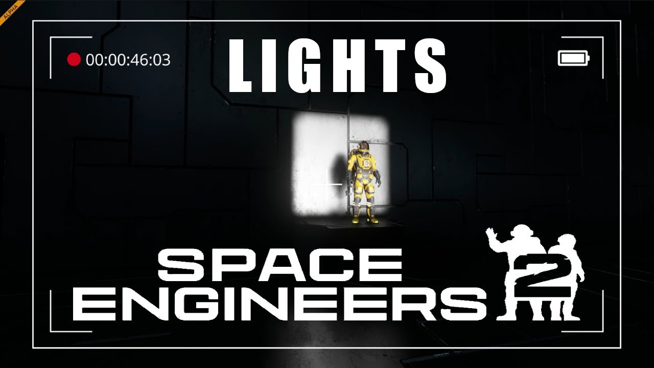 Insane lights in Space Engineers 2! - YouTube