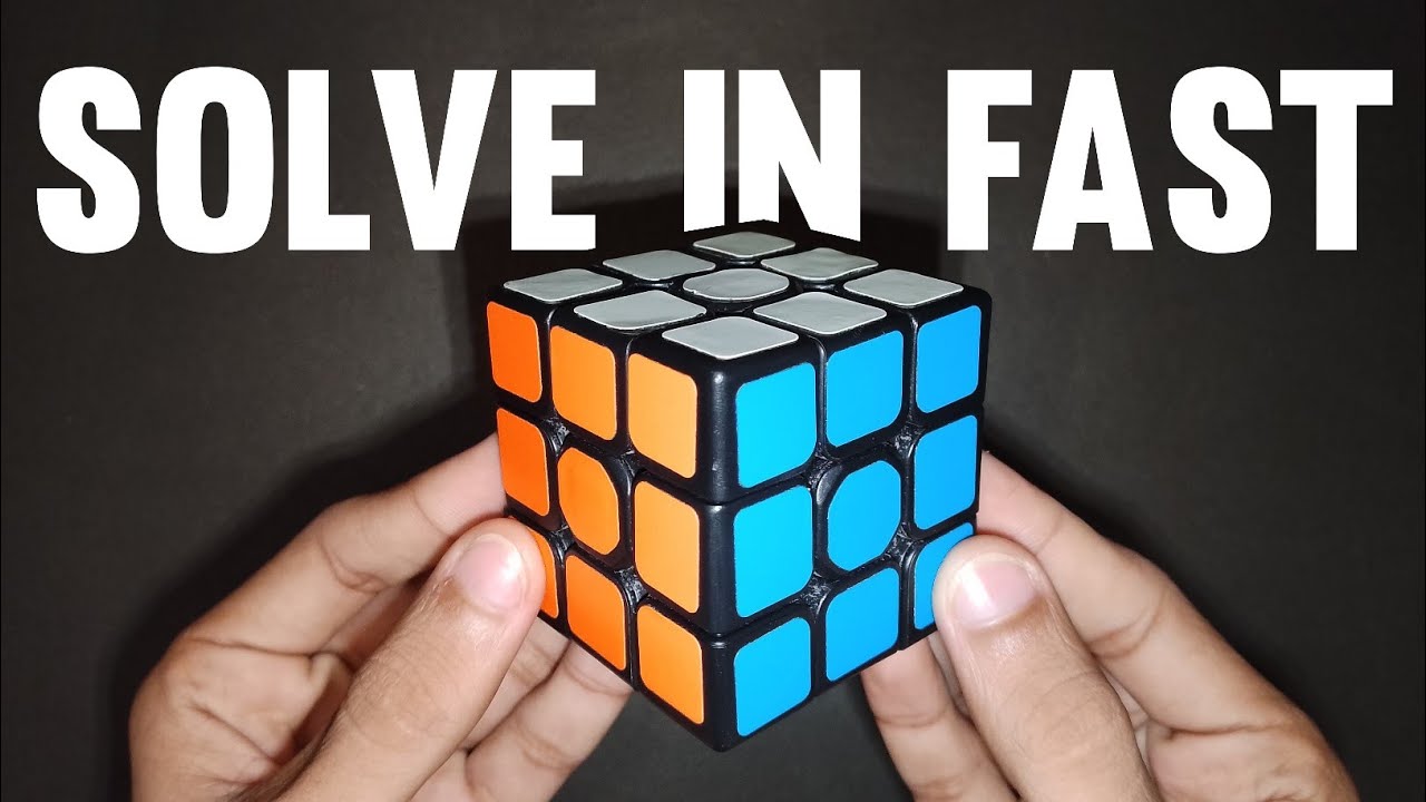 How To Solve a Rubik's Cube in Fast - S_Cuber - YouTube
