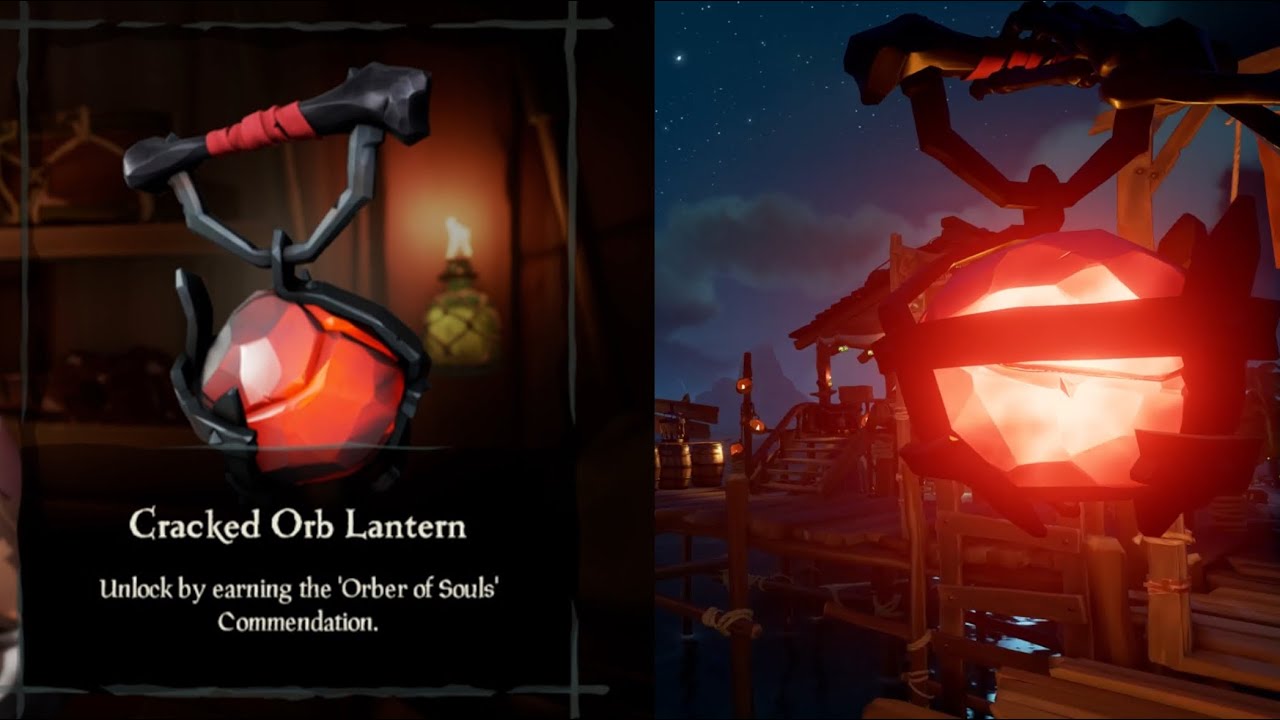 Cracked Orb Lantern in Sea of Thieves - Season 13 (All colors) - YouTube