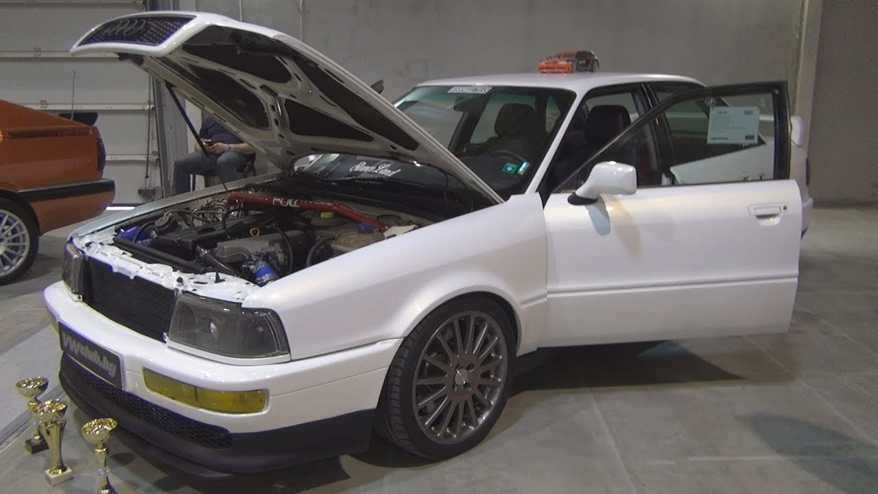 Audi 80 Tuned (1992) Exterior and Interior - YouTube