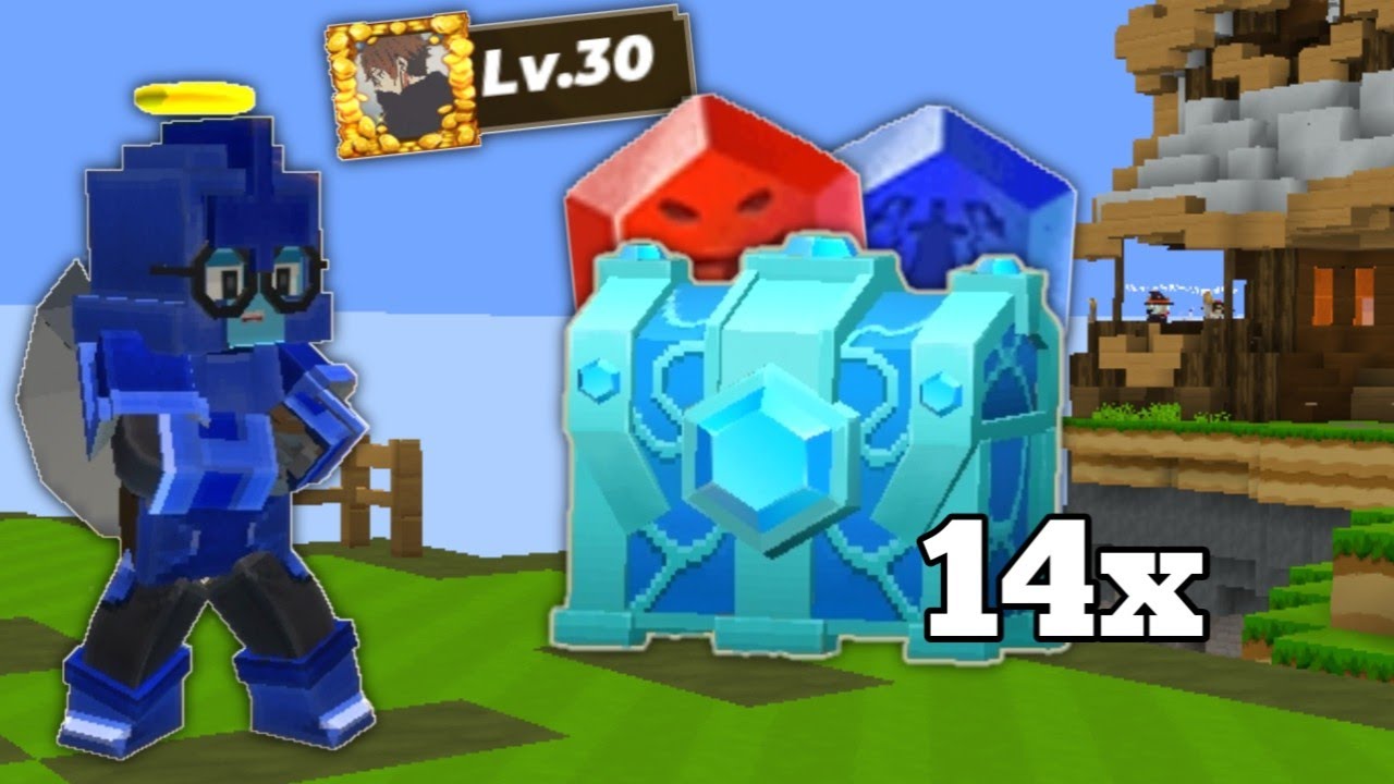 Opening 14 Diamond Chests On My Alt Account [Blockman Go] - YouTube