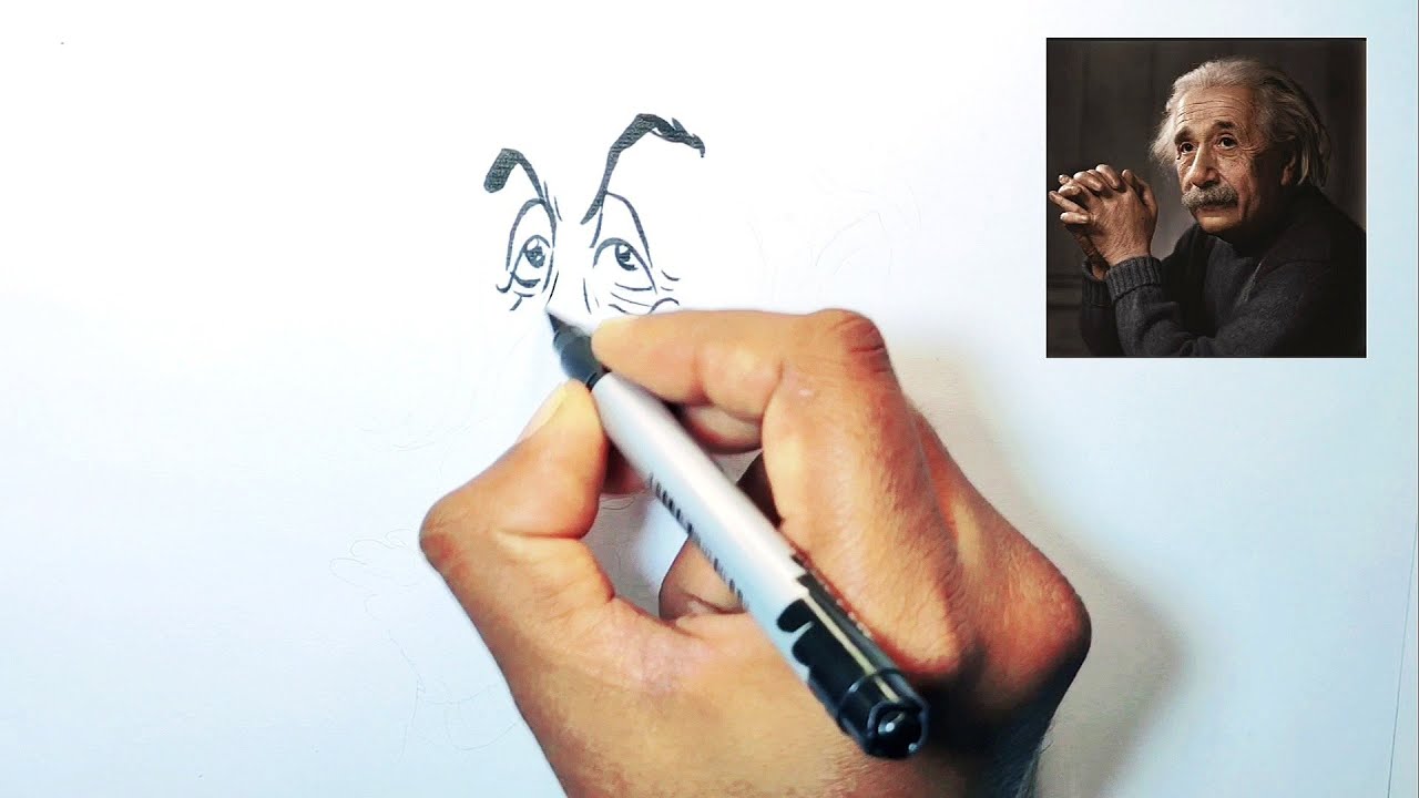 How to draw Simple Caricature step by step easily | Drawing tutorial ...