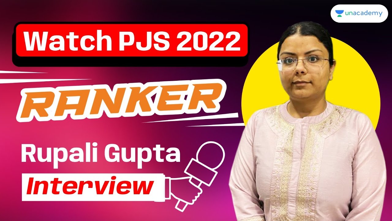 PUNJAB JUDICIAL SERVICES'22 |TOPPER INTERVIEW| RUPALI GUPTA #toppertalk #punjabjudiciary #judge ...