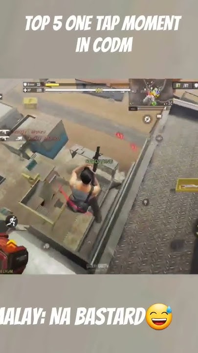 Top 5 One Tap Moments in Codm - YouTube