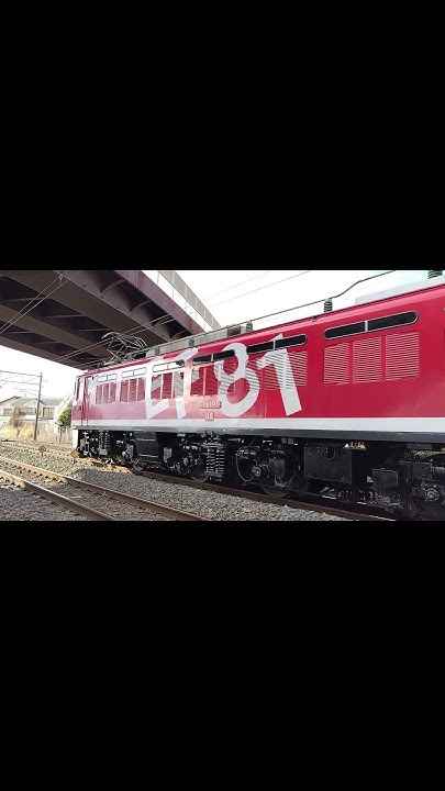 2025・1・16 神立試単EF81－95 #神立試単 #ef8195 #鉄道 - YouTube