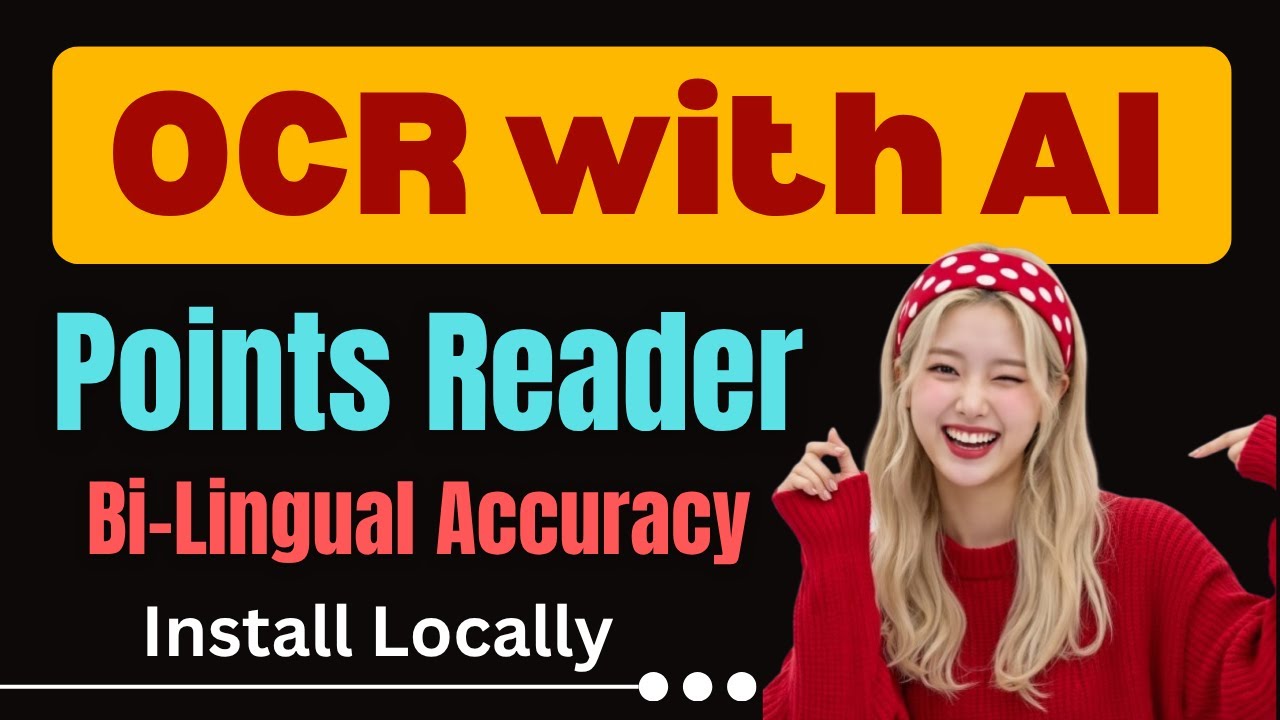 POINTS-Reader from TenCent: Accurate OCR of Images: Run Locally - YouTube