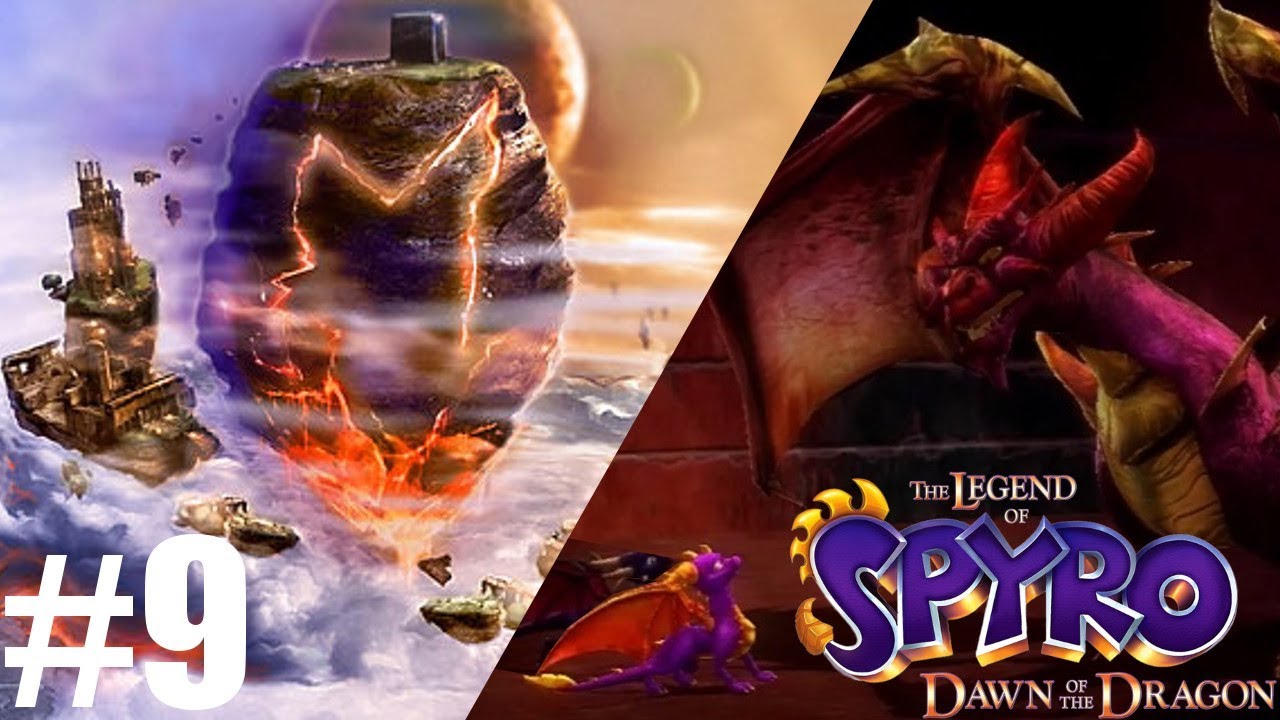 The Legend of Spyro: Dawn of the Dragon #9 - Floating Islands + Malefor ...