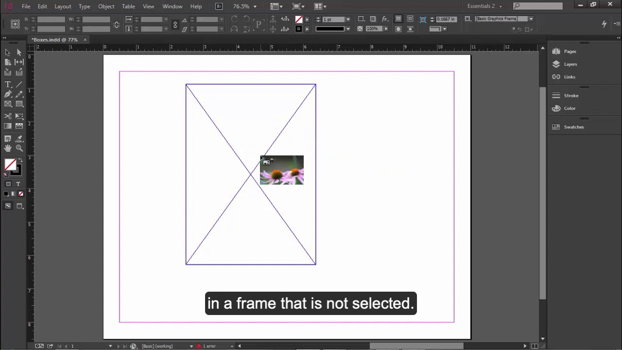 Placing Graphics cc - YouTube