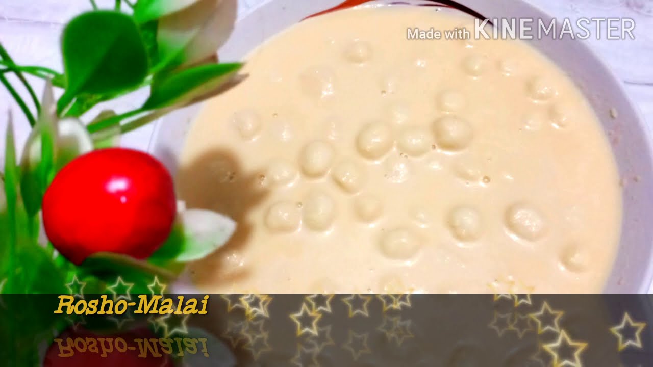 Rosho Malai || Home Made Recipe || Yummy Recipe - YouTube