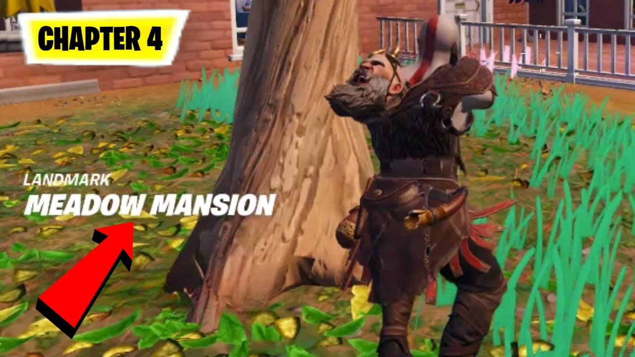 Where is MEADOW MANSION in fortnite? | Meadow mansion FORTNITE | Meadow ...