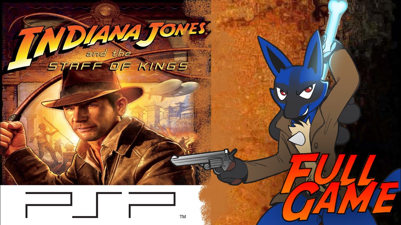 Indiana Jones and the Staff of Kings (PSP) Full Game Playthrough - YouTube