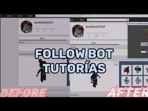 How to Have Followers Bots in Roblox Easy | 2023 - YouTube