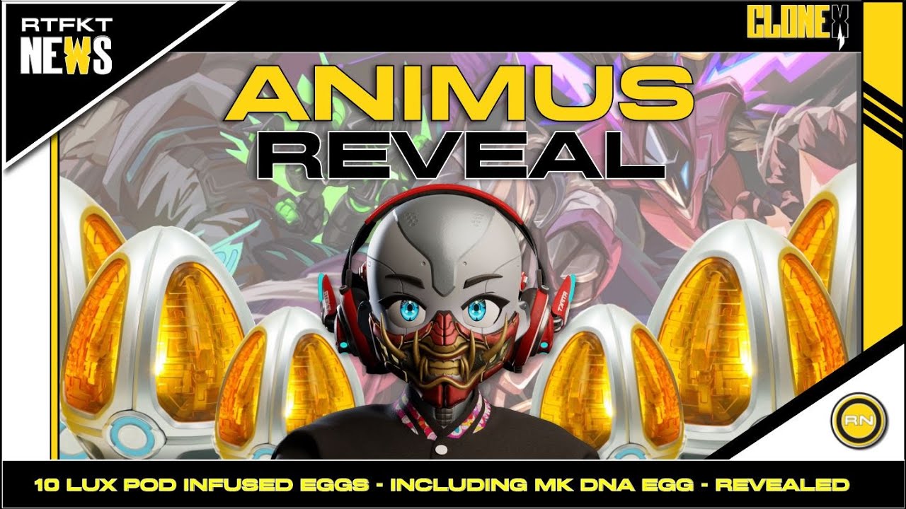 RTFKT - Animus Egg Reveal - YouTube