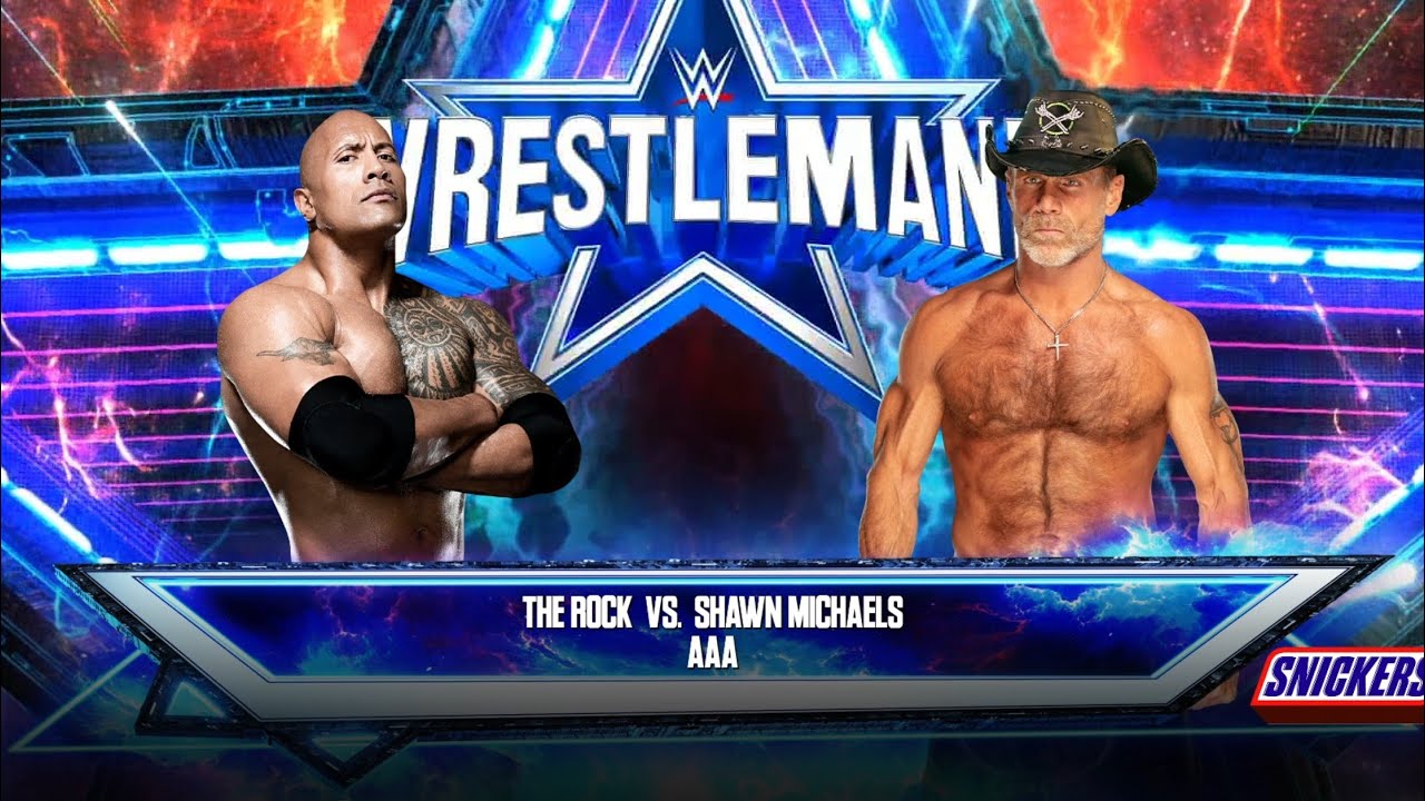 The Rock Vs Shone Mycle one and one Match 🔥.. #wwe2k23 #wwe - YouTube