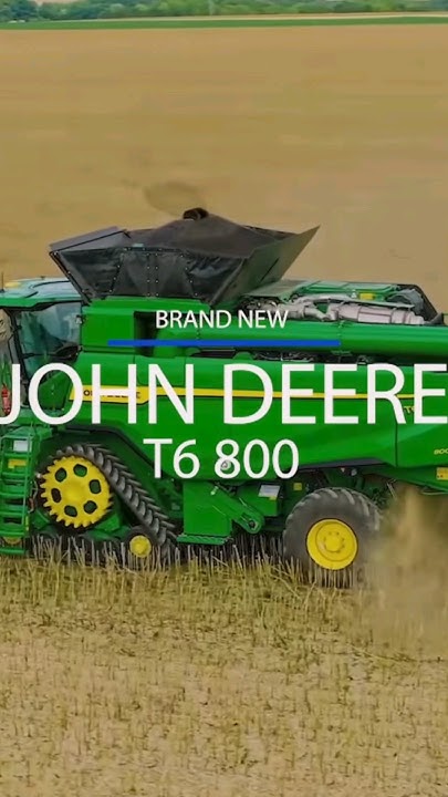Brand New John Deere T6 800 * Engine Output 392 HP - YouTube