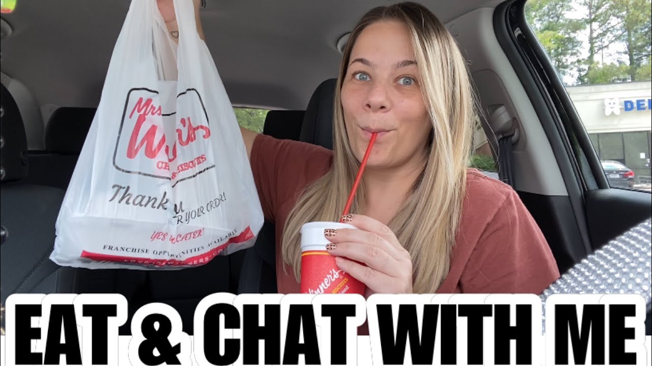 EAT & CHAT WITH ME| MRS WINNERS| COUNTRY FRIED STEAK & MASH POTATOES ...