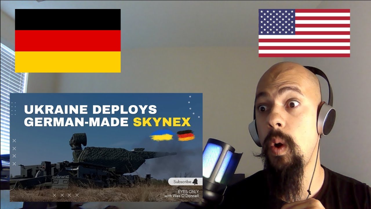 American Reacts To New Video From Ukraine Shows the German-Made Skynex ...
