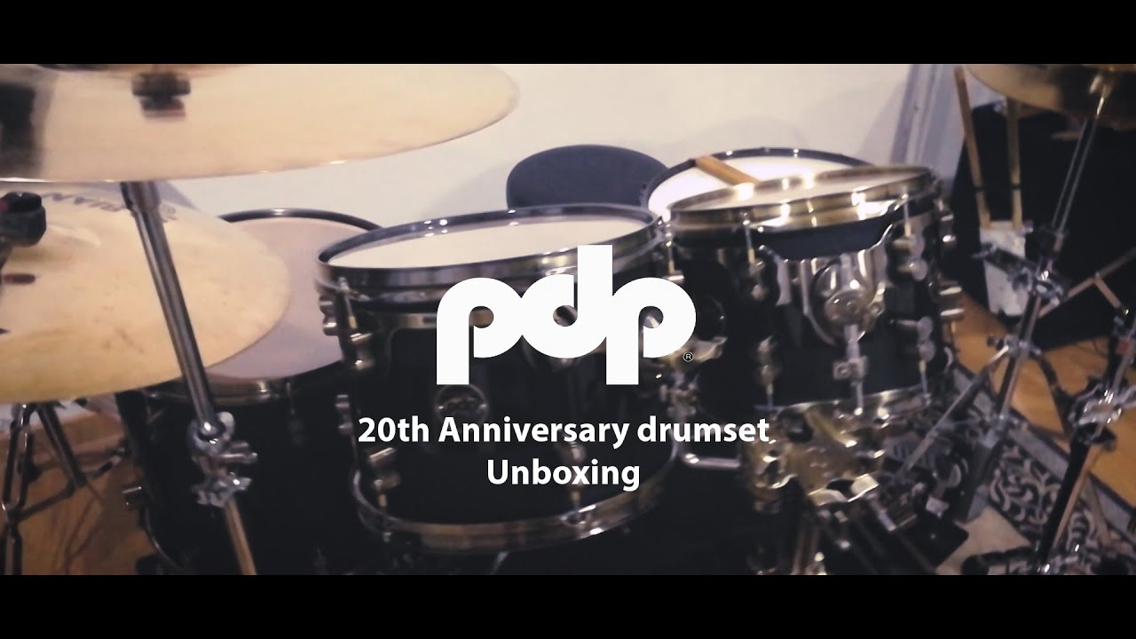 DW PDP 20th Anniversary Drumset (Unboxing) - YouTube