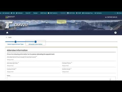 DMV Online Appointment Scheduler