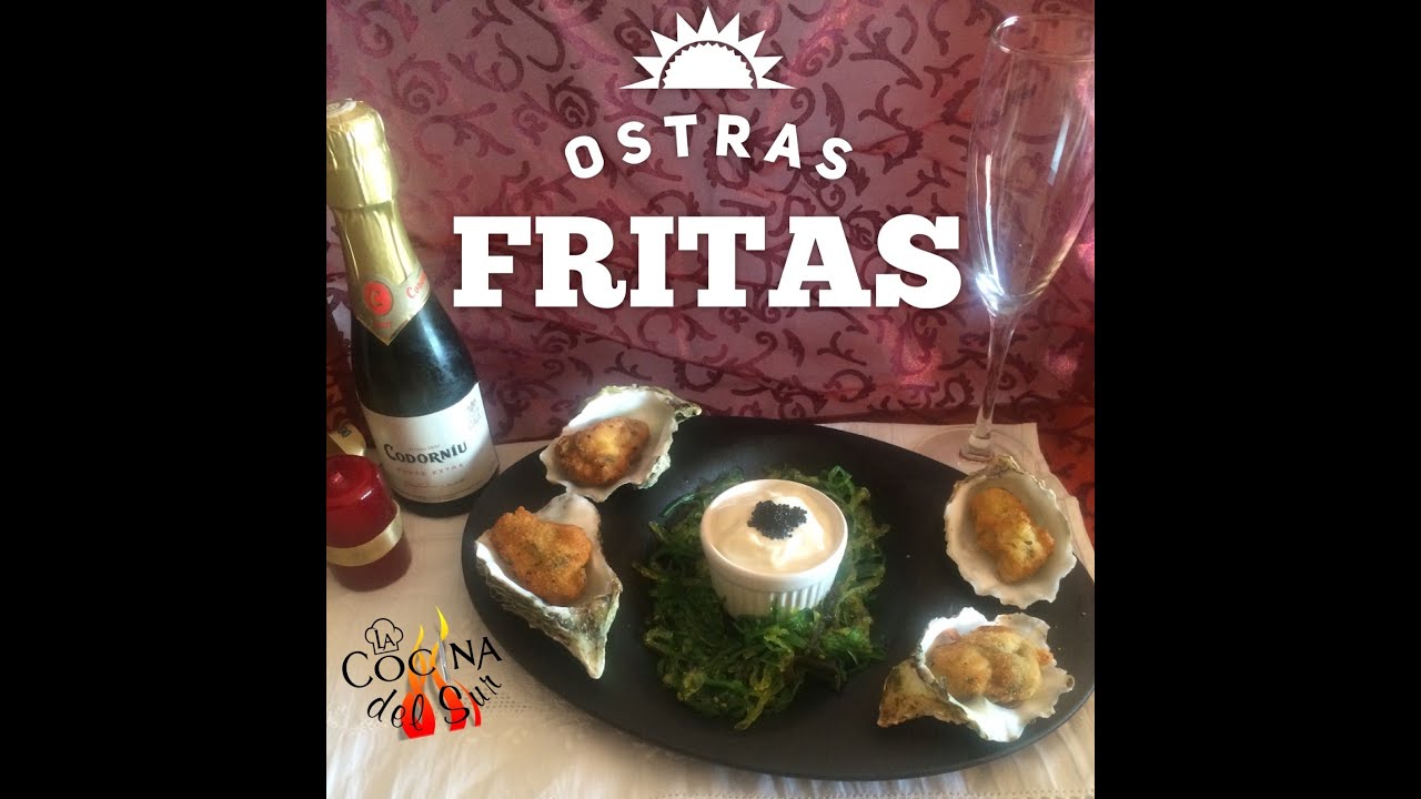 Ostras fritas con mayonesa de ostras, caviar y Wakame - La Cocina del ...